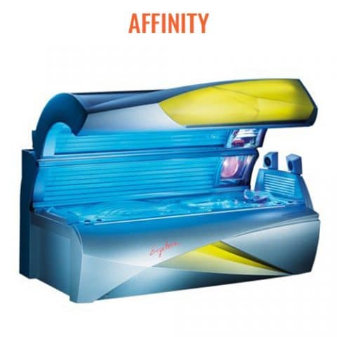 Lay down tanning, stand up sunbeds and spray tan booths