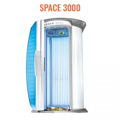 Lay down tanning, stand up sunbeds and spray tan booths